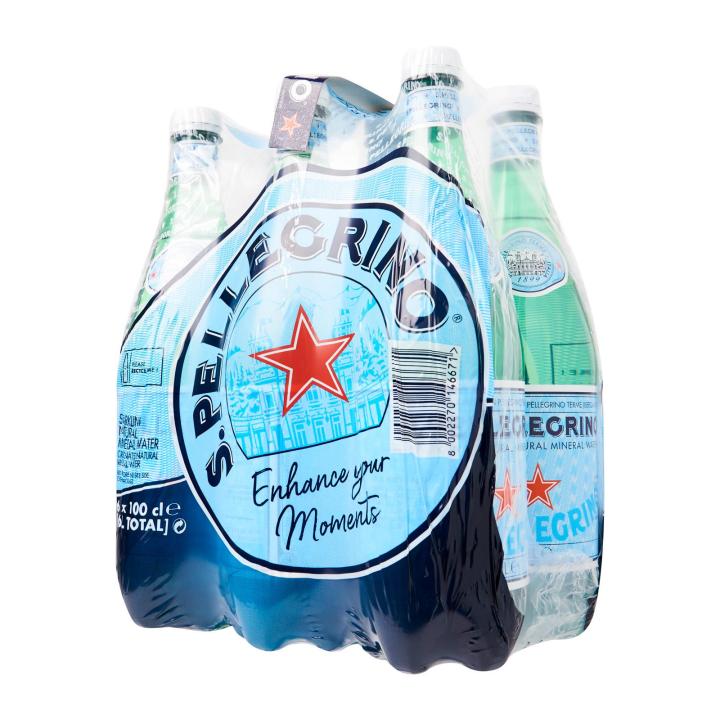 San Pellegrino Natural Mineral Sparkling Water 6 x 1L - Carton | Lazada Singapore