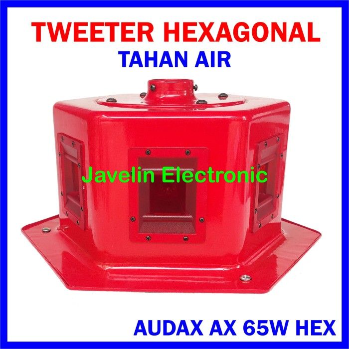 Hexagonal Audax AX 65W HEX Original Tweeter Audax 6 Penjuru AX65W Hexa | Lazada Indonesia