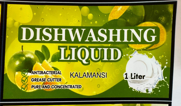 DISHWASHING IQUID STICKER LABEL - VINEL / WaterProof | Lazada PH