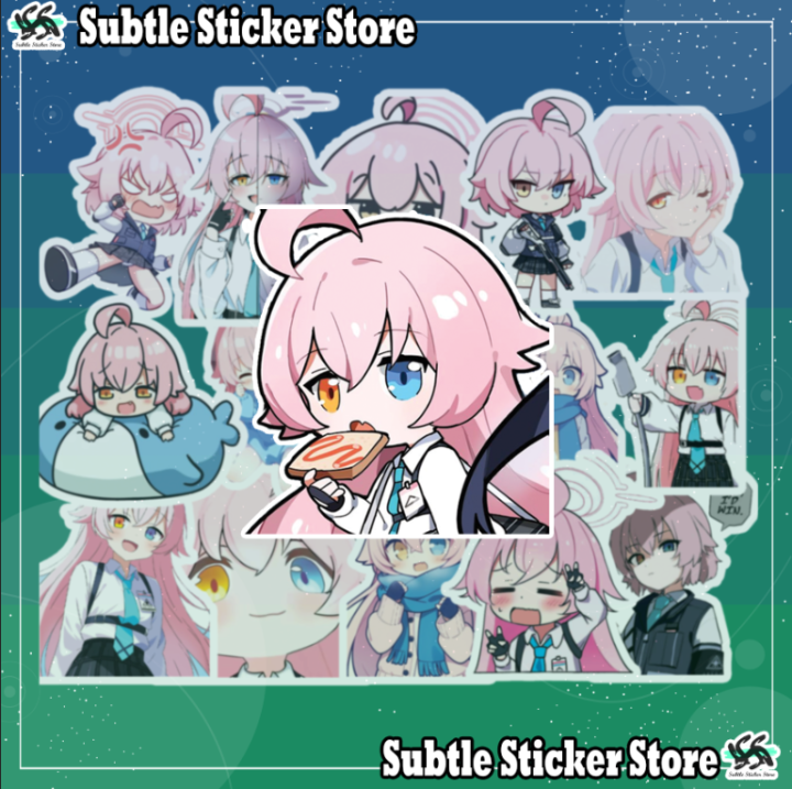 Blue Archive - Set 10/15 Sticker Takanashi Hoshino | Hoshino game Blue ...