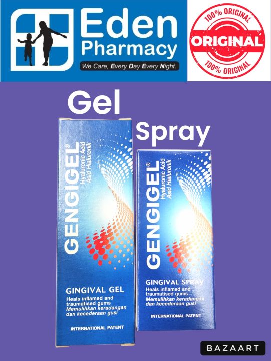 GENGIGEL Gingival Gel / Spray ( 20ml ) | Lazada