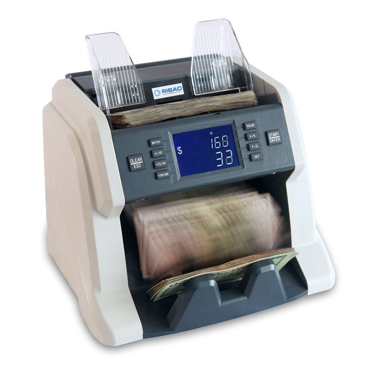 Ribao TECHNOLOGY BC-35 High Speed Portable Bill Counter Money Counting ...