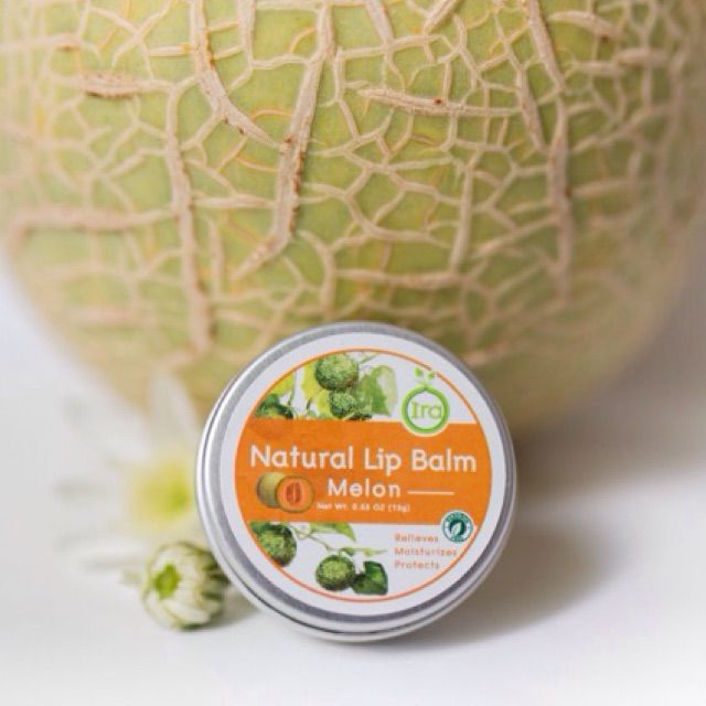 Ira Natural Lip Balm ไอรา ลิปบาล์ม กลิ่นเมล่อน Melon Flavored (10g ...
