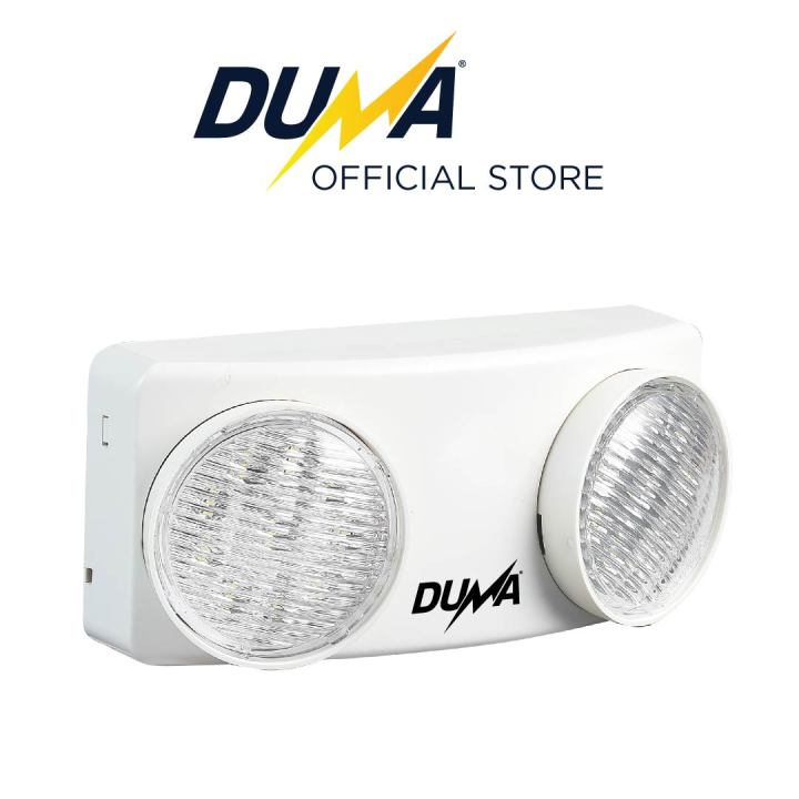 DUMA LED RECHARGEABLE EMERGENCY LIGHT WALL MOUNTED 4W LAST UP TO 8 ...