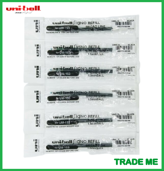 Uni-ball Gel Impact Sign pen 1.0 UM-153 Refill | Lazada PH