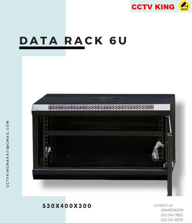 Server Rack Data Rack 6U (Self Assembly) Network Rack Server Cabinet ...