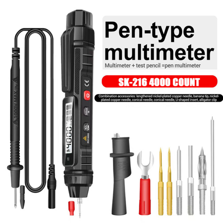 Smart Sensor 2in1 Electric Test Pen Digital Multimeter Professional ...