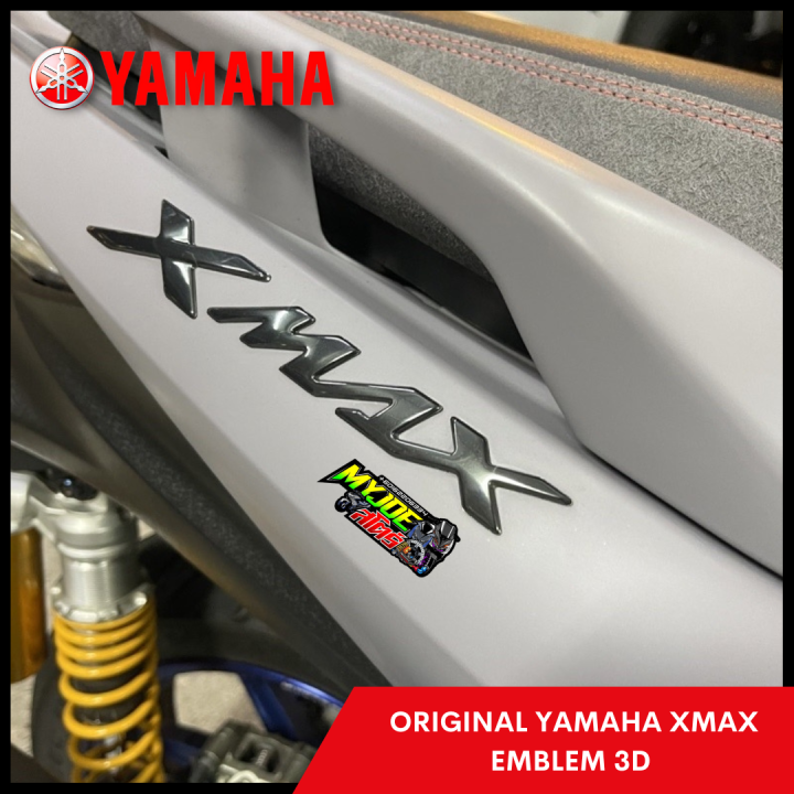 🇲🇾 Original Yamaha XMAX Emblem 3D Gold Silver B74-F173B-10 | Lazada