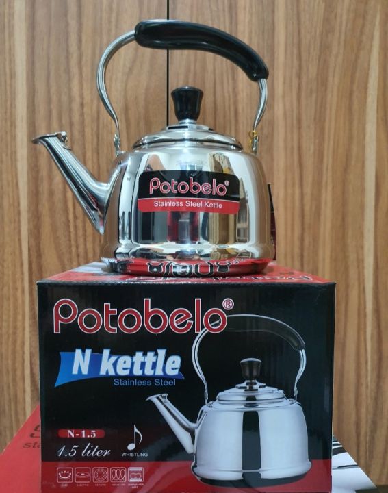 N Kettle Stainless Steel / Teko Siul / Ceret 1,5 L Potobelo N15 ...