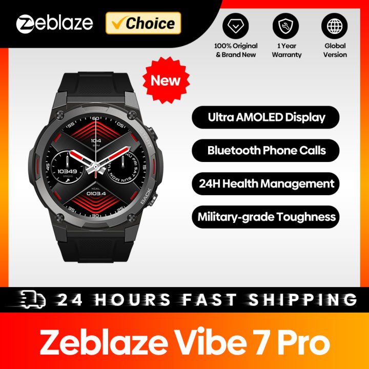 5 Day-Delivery [2023 World Premiere]Zeblaze Vibe 7 Pro Smart Watch 1.43 ...