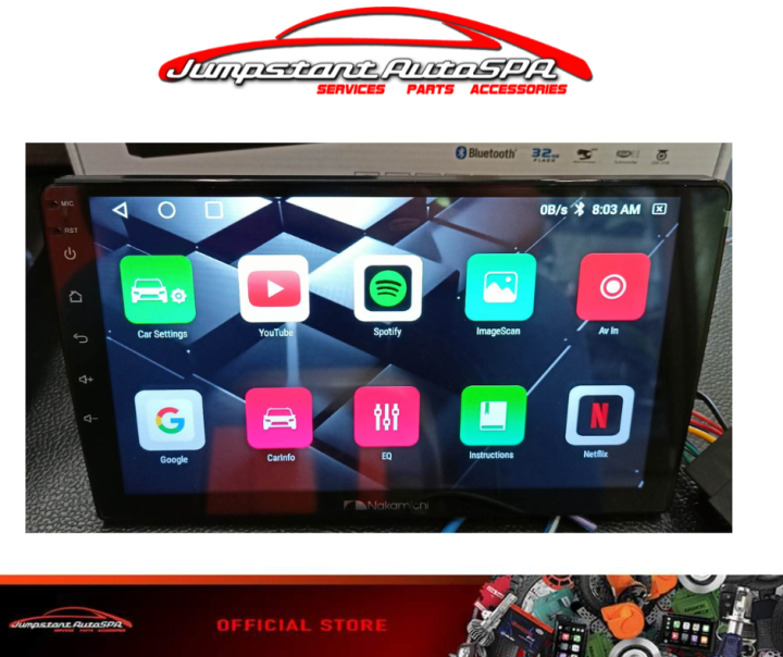 Nakamichi NAM5230 A9Z Android 11 2gb+32gb Head unit | Lazada PH