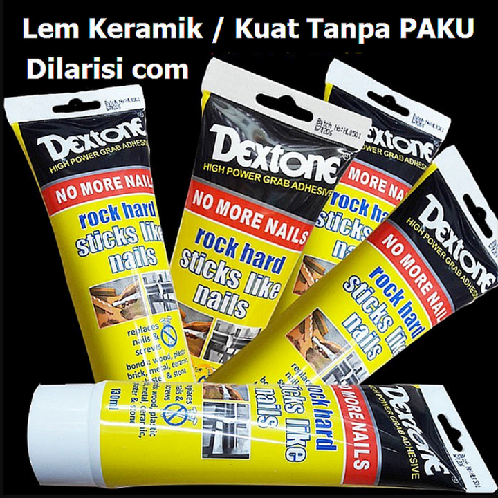 Lem keramik dinding lantai kayu besi lem batu super kuat tanpa paku ...