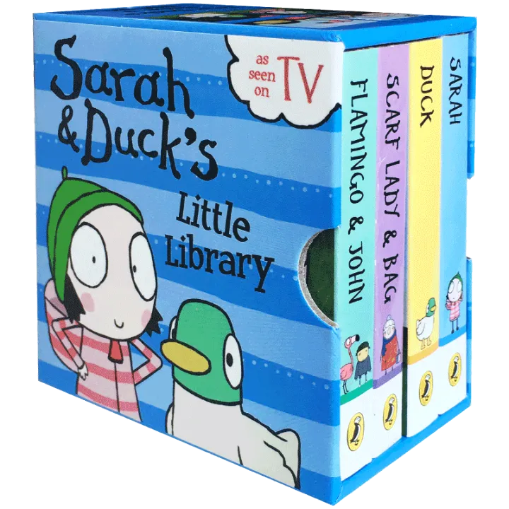Milu Sarah and Duck Little Library Original Children's English Books ...