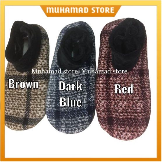 Stokin Tawaf Tapak Grip Hitam & Corak Pilihan | Lazada