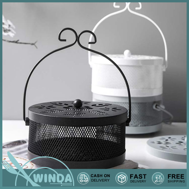 Winda Iron Fireproof Mosquito Incense Box Mosquito Incense Plate ...