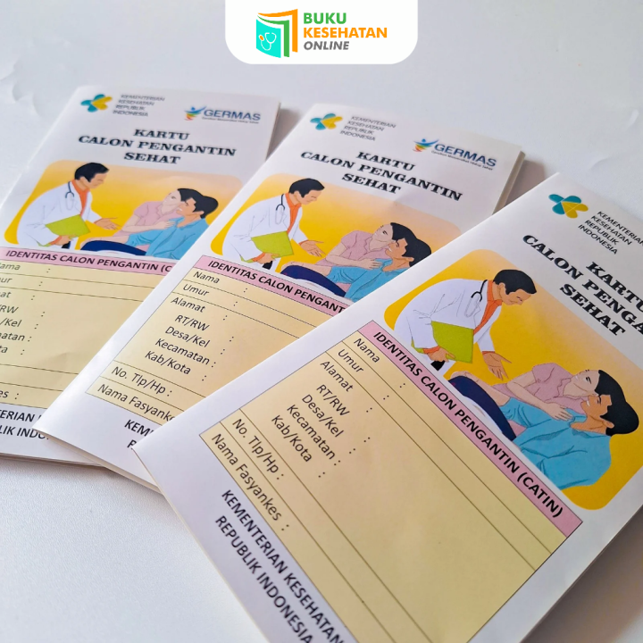 LEAFLET CATIN | KARTU CALON PENGANTIN SEHAT | Lazada Indonesia