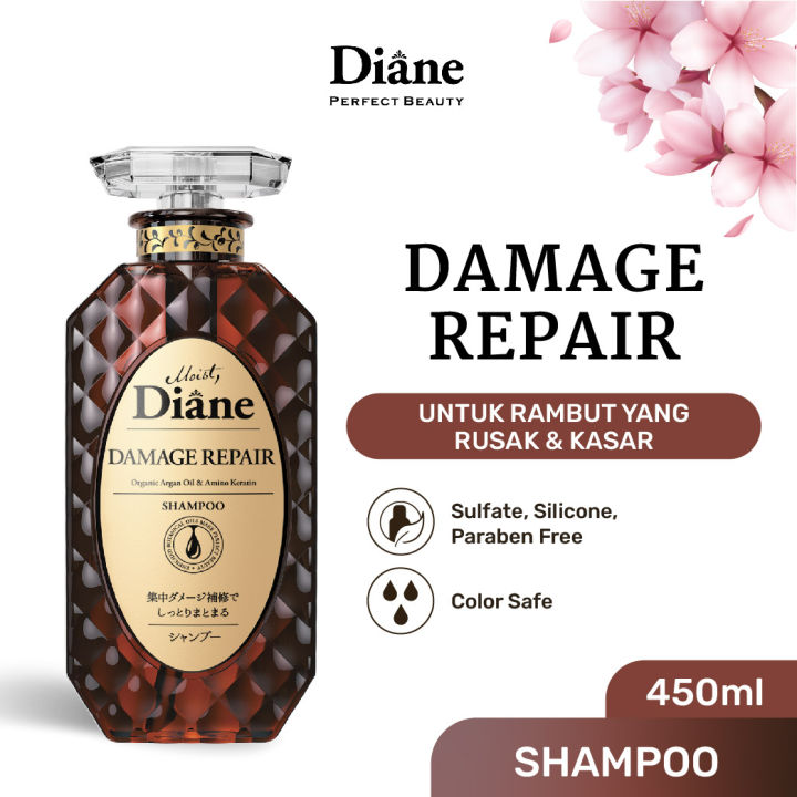 Moist Diane Damage Repair Shampoo 450ml | Lazada Indonesia