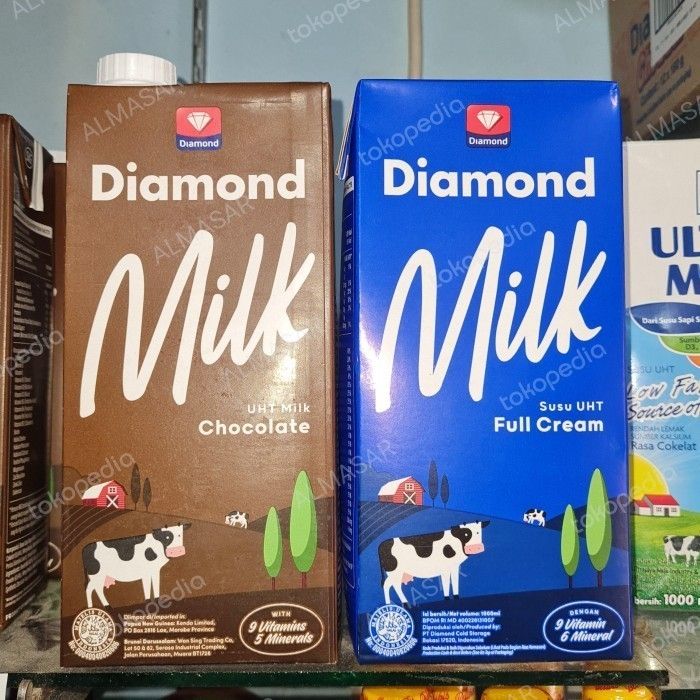 Susu Diamond Milk UHT 1 Liter | Lazada Indonesia