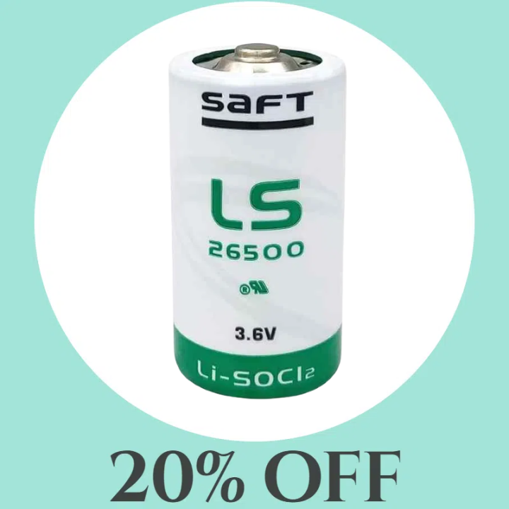 New-lithium battery Original French LS26500 ER26500 battery 3.6V No. 2 ...
