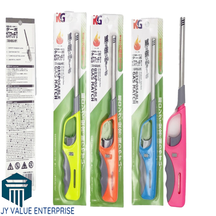 Kitchen Gas Lighter Long Nozzle Lighter With Ignition Switch Refillable ...