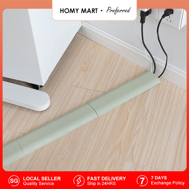Homy 30cm Cable Management Sleeve Wire Wall Cover Self Adhesive Wire ...