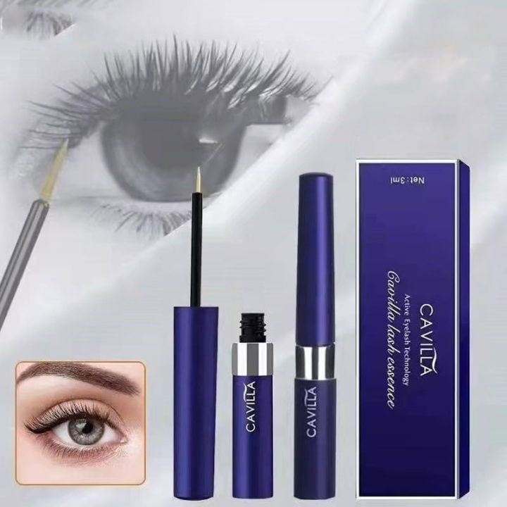 【Sleek】 3ml Cavilla Eyelash Brow Enhancer Pure Natural Growth Serum For ...