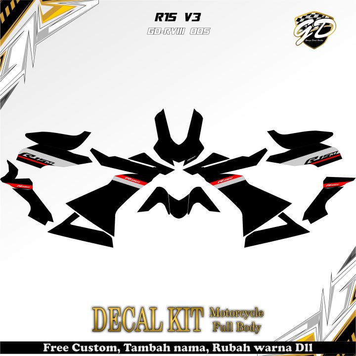 Decal R15 V3 Full Body Stiker R15 V3 Full Body Decal Sticker R15 V3 ...