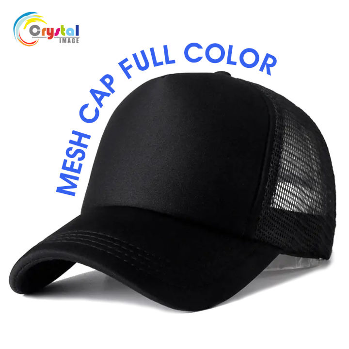 Sublimation Mesh Cap Plain Net Cap Unisex Full Color Snapback Printable ...