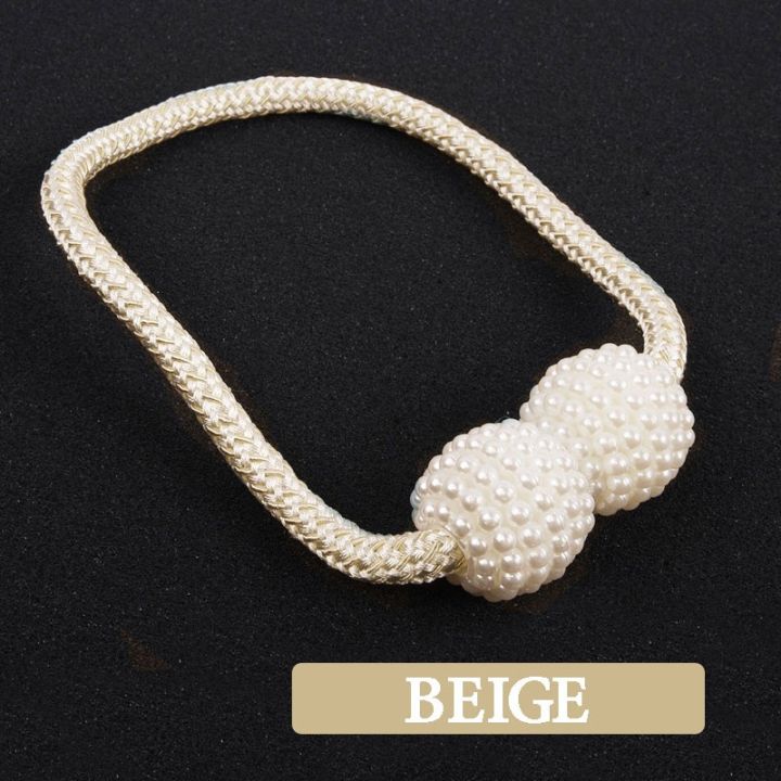 EONS 💖 Strong Rust Proof Magnetic Curtain Tie Buckle with Flexible Rope ...