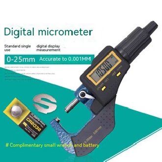 Digital Micrometer Electronic Digital Outside Micrometer High Precision ...