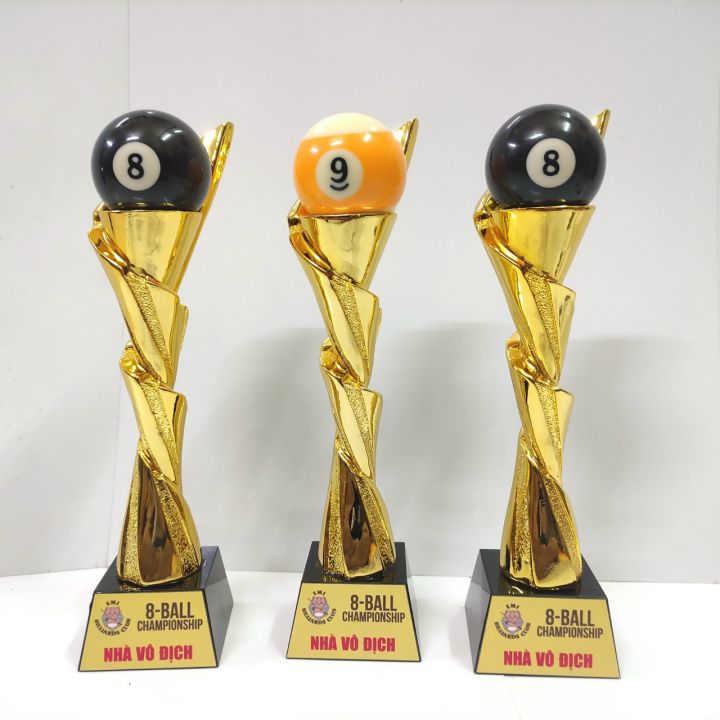 Cúp BIDA, Cúp BILLIARDS phù hợp cho các giải đấu Pool 8 bi, 9 bi, các ...