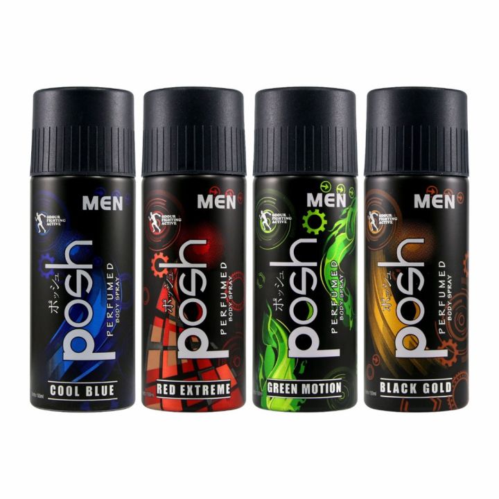 Posh Men Body Spray Bottle 150 ml/Parfum Spray/Minyak Wangi /Parfum ...