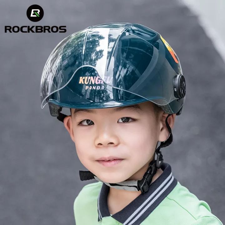 ROCKBROS Kids Helmet Comfortable EPS Foam Child Bike Helmet Adjustable ...