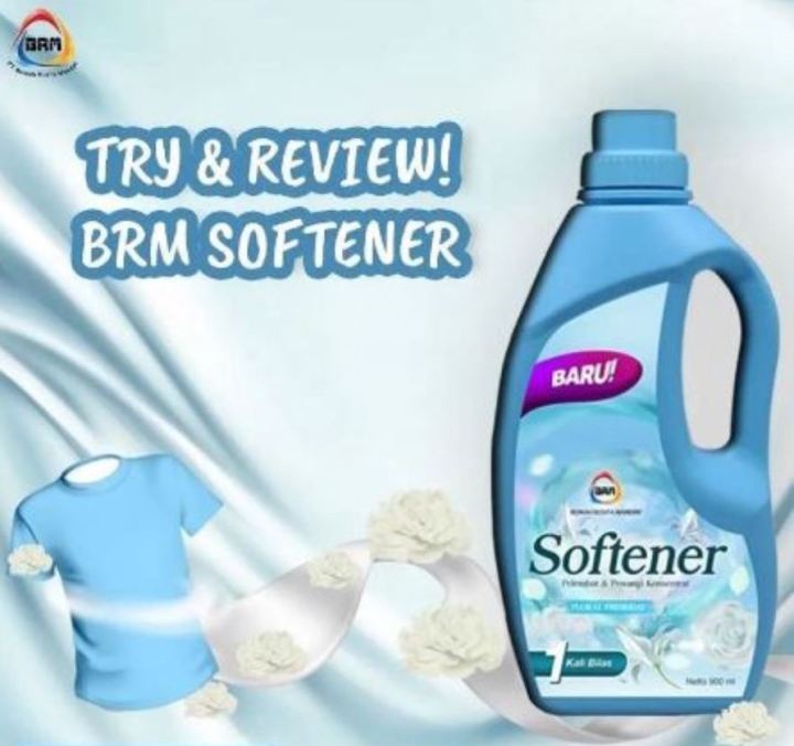 BRM Softener Pelembut dan Pewangi Pakaian 900ml | Lazada Indonesia
