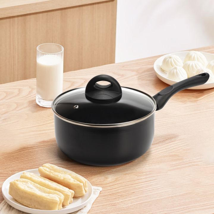 BigHot Adamas หม้อด้ามจับเทฟล่อน 16 ซม. รุ่น DFGJ14 สีดำ ยอดขายอันดับ 1 ...