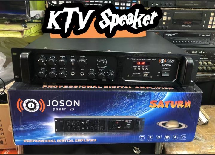 JOSON SATURN AMPLIFIER with Platinum DM-8000 mic.(tested before ship ...