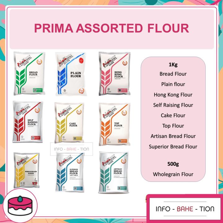 Prima Flour (Bread Flour / Cake Flour / Hong Kong Flour / Top / Whole ... Prima Flour (Bread Flour / Cake Flour / Hong Kong Flour / Top / Whole ...