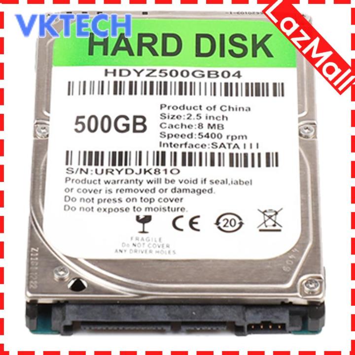 [Vktech] Internal HDD 2.5 inch SATA III 5400 RPM Hard Drive for Laptop ...