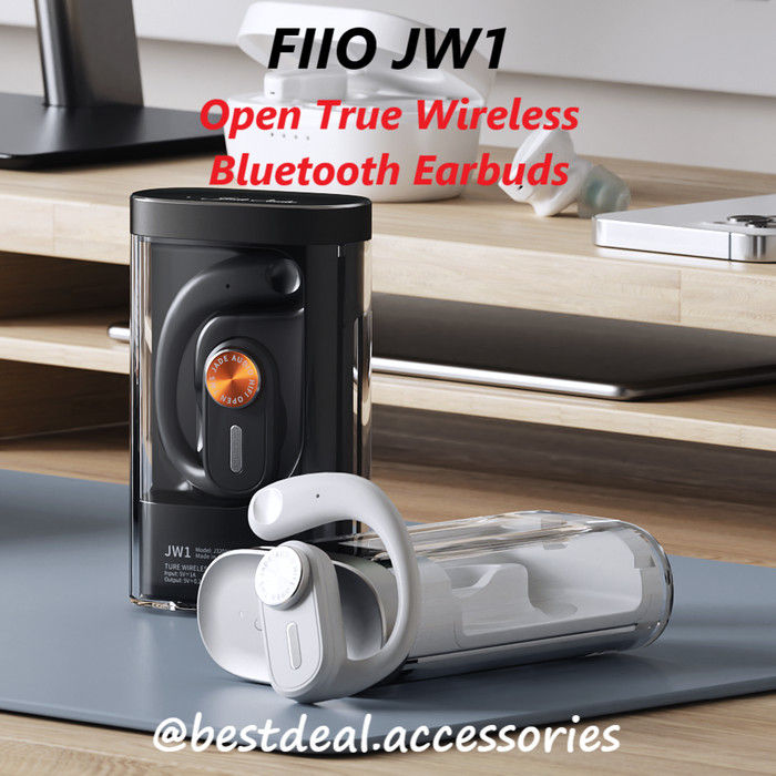 FIIO JadeAudio JW1 Open Ear TWS Bluetooth Earbuds Bass Stereo Earphone | Lazada Indonesia