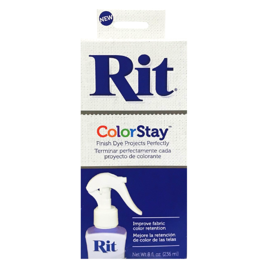 Rit ColorStay Dye Fixative Spray Improve Fabric Color Retention, 8 fl ...