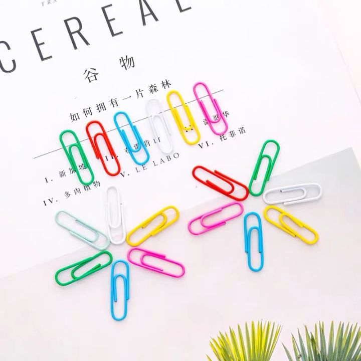 Colored paper clips office stationery supplies | Lazada PH