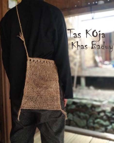 Tas Tradisional baduy Koja Baduy baju adat suku baduy banten | Lazada ...