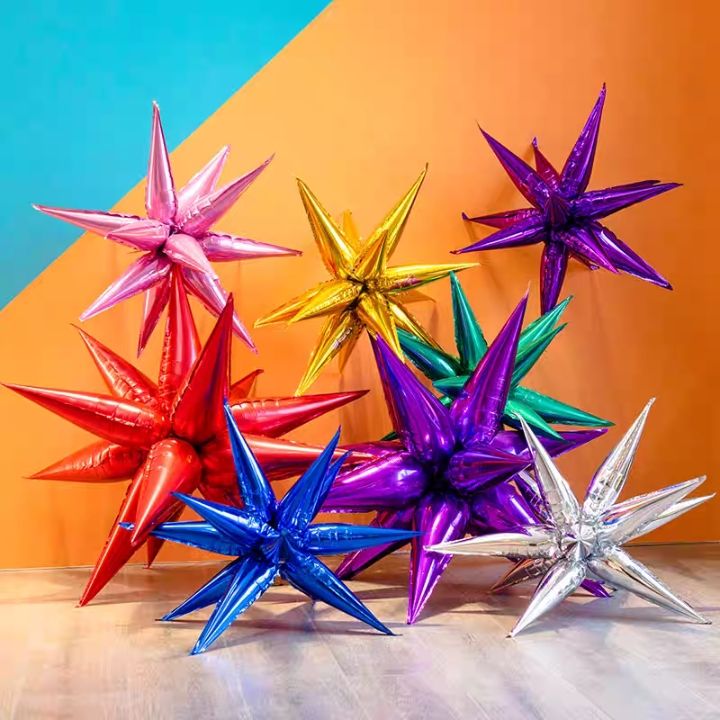 4D Conjoined Bright light Water drop exploding star 22 inches birthday ...