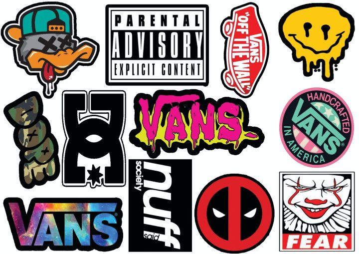 thai sticker #68 1 set a4 size waterproof vinyl sticker no fade | Lazada PH