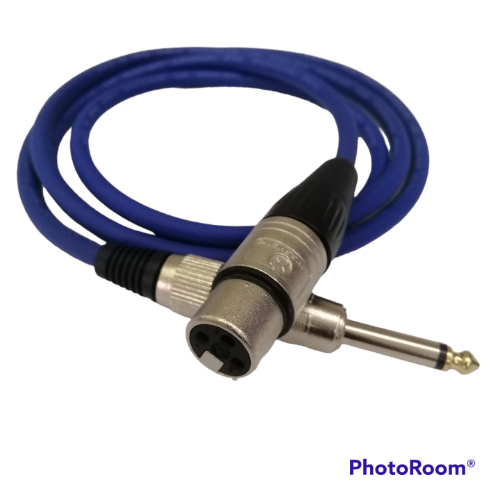 XLR Female to PL Mono Plug Cable 1.5 meters | Lazada PH