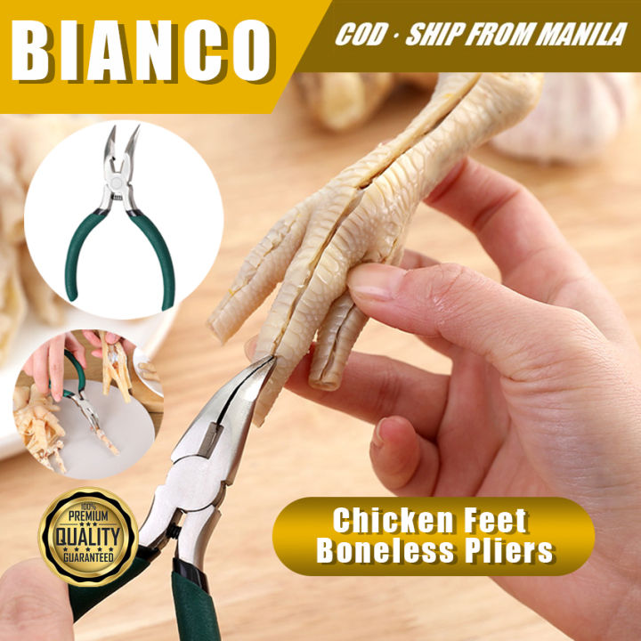 45# Steel Chicken Feet Boneless Pliers Bone Shaving Scissors Clip ...