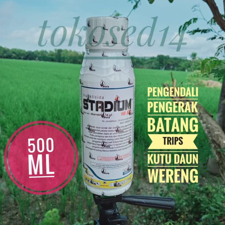 stadium 18 ec insektisida racun kontak penggerak batang sundep wereng ...