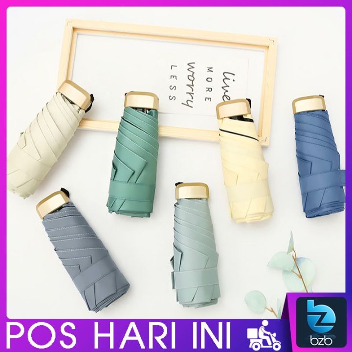 ULTRA HYDROPHOBIC TECH 💥 Anti UV Portable Foldable Umbrella Folding ...