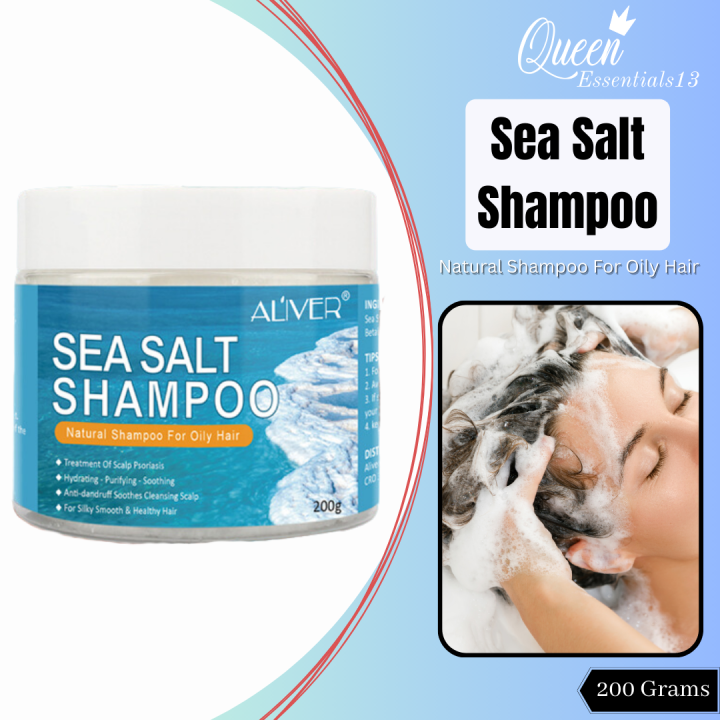 Original Sea Salt Shampoo Anti Dandruff Scalp Itching Psoriasis Shampoo