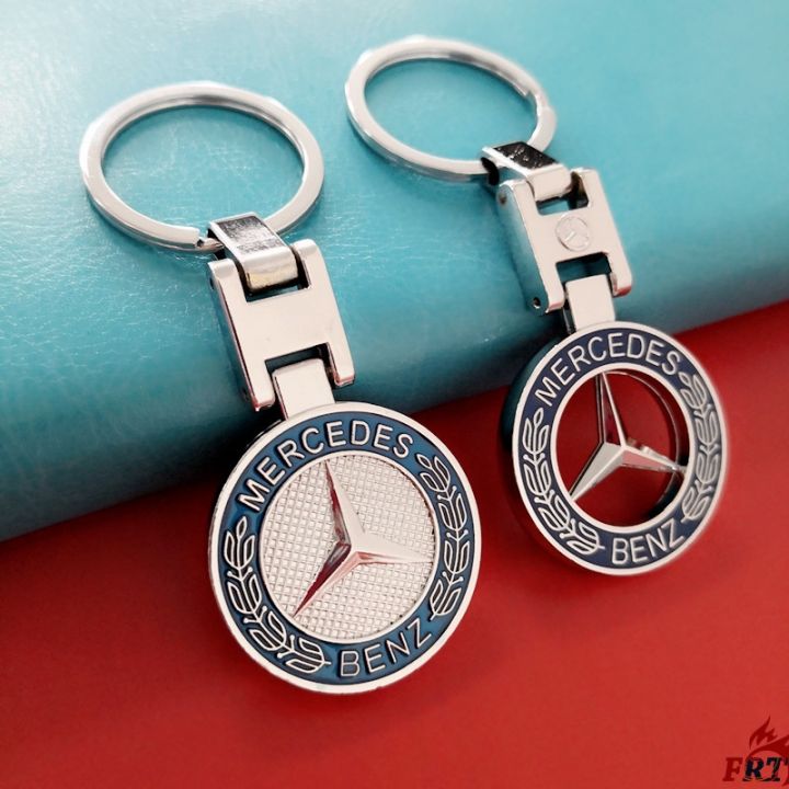 Ready Stock For Benz Keychains Mercedes-Benz Car Metal Keychain Keyring ...